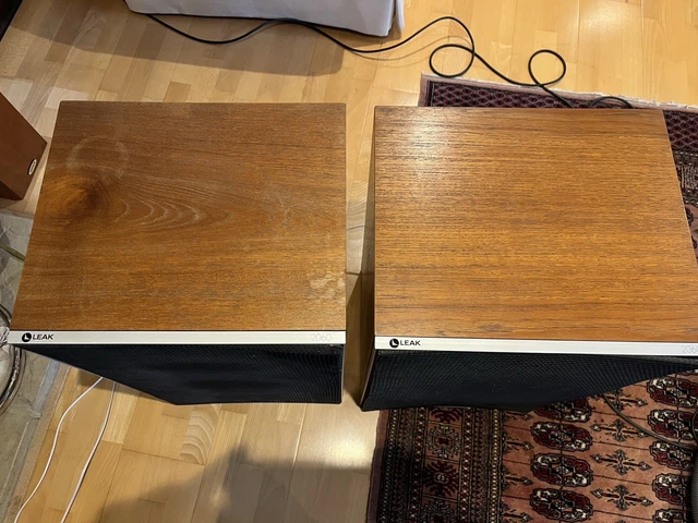 LEAK SANDWICH 2060 Speakers 12" Bass. 3 way vintage classic. NO RESERVE ...