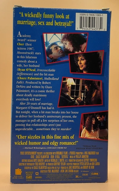 FAITHFUL VHS 1996 Cher Chazz Palminteri Ryan O'Neal **Buy 2 Get 1 Free ...