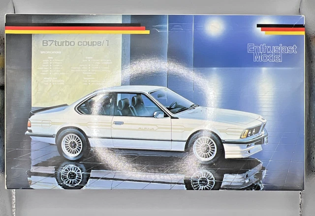 FUJIMI 1/24 SCALE BMW Alpina B7 Turbo Coupe E24 Model EM13 Mint In Box ...