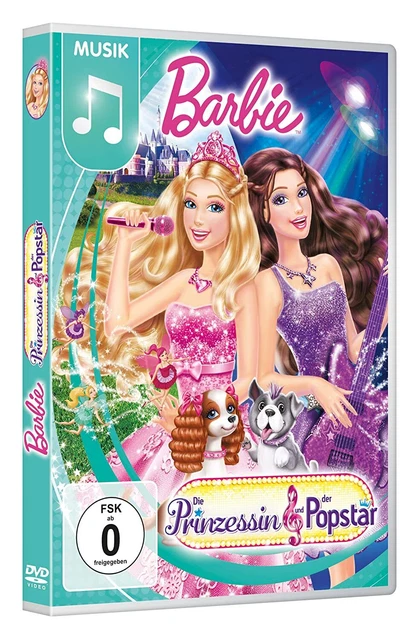 BARBIE - DIE Prinzessin und der Popstar (DVD) Kelly Sheridan Jennifer ...