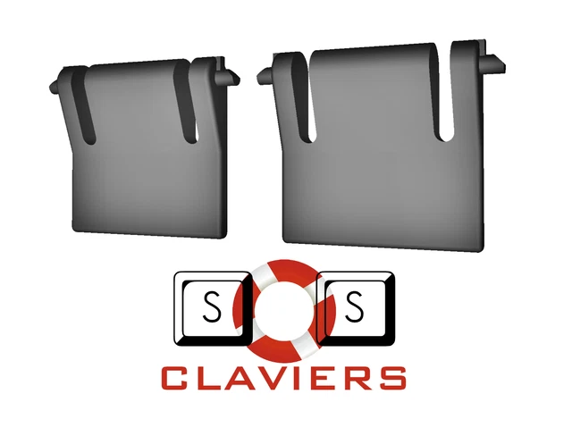 MAGIC EAGLE HV-KB558CM Gaming Keyboard Spare Replacement Tilt Leg Stand ...