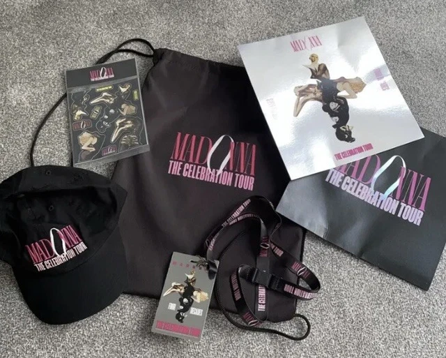 MADONNA CELEBRATION TOUR VIP Immaculate Merch Pack Including Jacket In ...