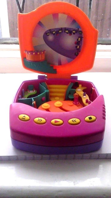 VINTAGE POLLY POCKET 1998 Cd Player Cd Fun Bluebird Toys £18.00 ...