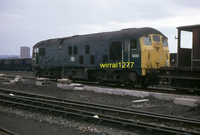 ORIGINAL RAILWAY SLIDE Class 24 5010 at Haymarket 06.72 £5.50 - PicClick UK