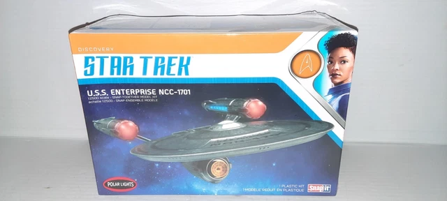 POLAR LIGHTS STAR Trek Discovery USS Enterprise NCC-1701 Snap ... POLAR LIGHTS STAR Trek Discovery USS Enterprise NCC-1701 Snap ...