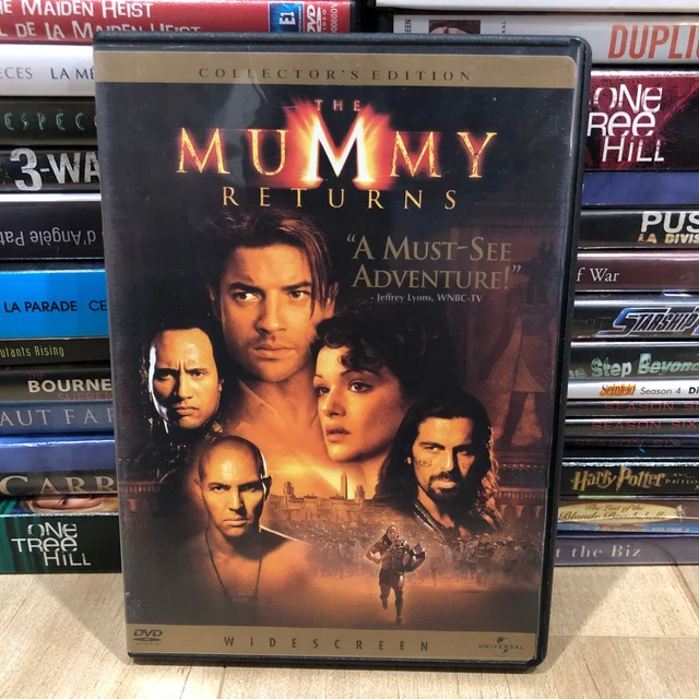 THE MUMMY RETURNS Collector's Edition DVD Widescreen Universal Action ...