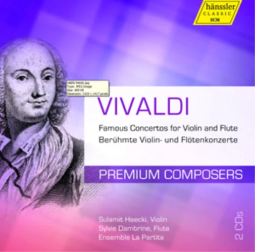 ANTONIO VIVALDI VIVALDI: Famous Concertos for Violin and Flute (CD ...