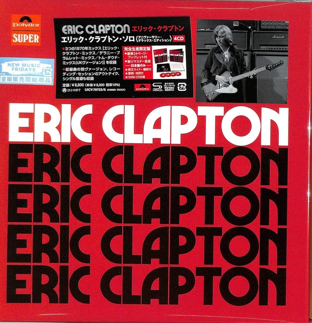 ERIC CLAPTON ERIC Clapton Anniversary 4 x SHM (CD) EUR 111,63 - PicClick FR