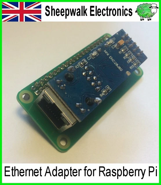 RPI4 ETHERNET ADAPTER Module for Raspberry Pi Zero, A+, B+, 2, 3, 4 £11 ...