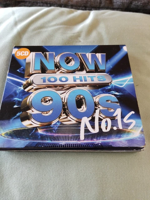 NOW & 100 HITS 90'S NO.1s " 5 CD SET £12.99 - PicClick UK