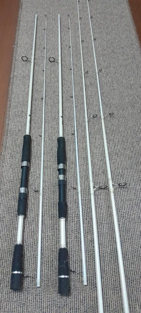 TIMBER WOLF NANO II 7'5" Fishing Rod 2 Piece (B) $80.00 - PicClick AU