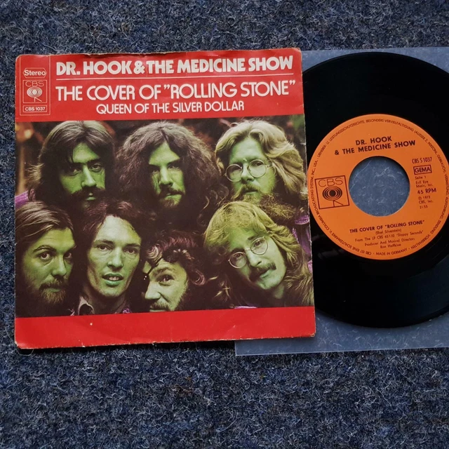 DR. HOOK & the Medicine Show - The cover of Rolling Stone 7'' Single ...