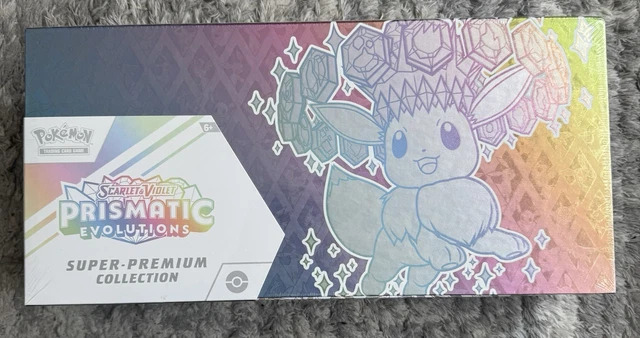 POKÉMON TCG: SCARLET & Violet-Prismatic Evolutions Super-Premium ...