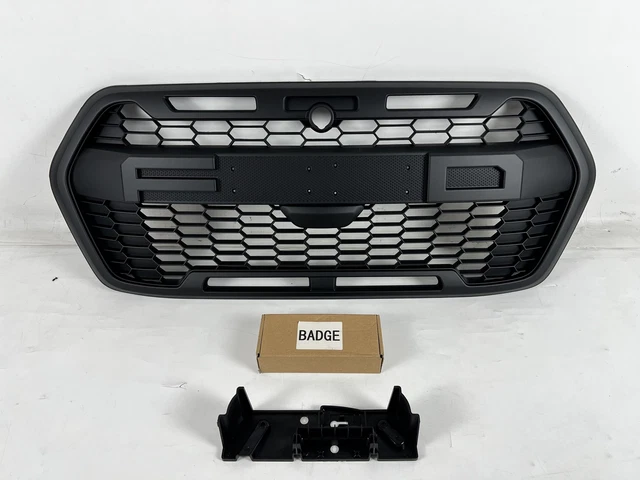 FOR FORD TRANSIT MK8 Grill 2019-2024 Trail Raptor Style Matte Black ...