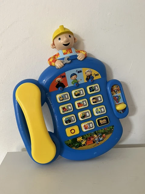 INSPIRATION WORKS BOB The Builder Yes We Can Toy Phone Game £12.00 ...