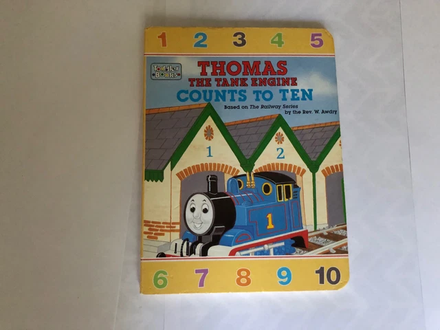 THOMAS THE TANK Engine Counts To Ten Book £3.90 - PicClick UK