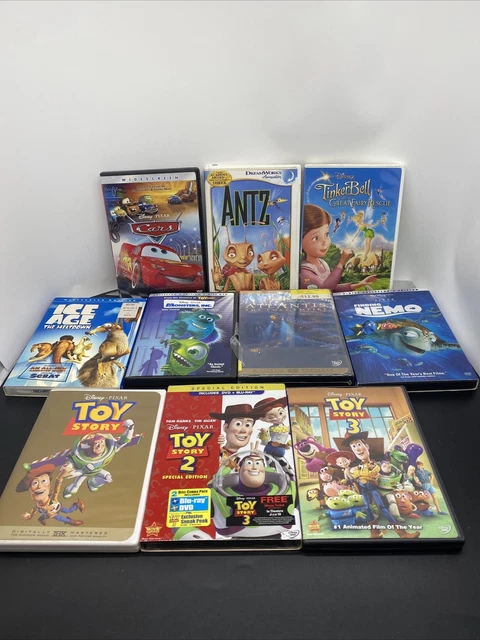 LOT OF 10 DVDs Animated Movies Family / Children (S40) £28.03 - PicClick UK