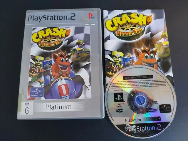 CRASH NITRO KART - Ps2 Playstation 2 Game Complete - Free Post $29.95 ...