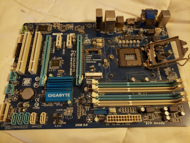 PACKAGE - GA-Z77-DS3H motherboard, i5-3570k CPU, Zalman CNPS9900-MAX ...