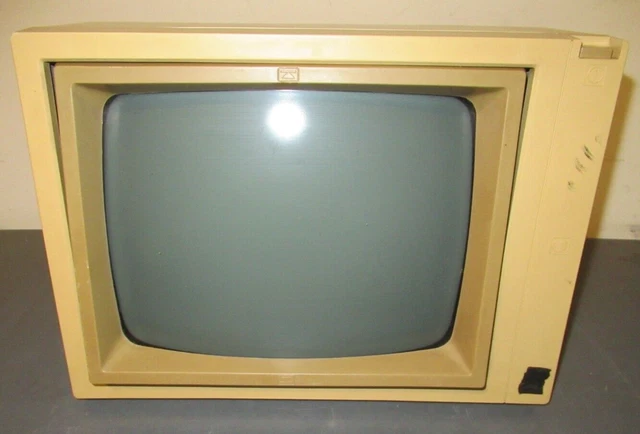 VINTAGE APPLE II Monitor 13" A2M2010 Green Phosphor Tested Working $100 ...