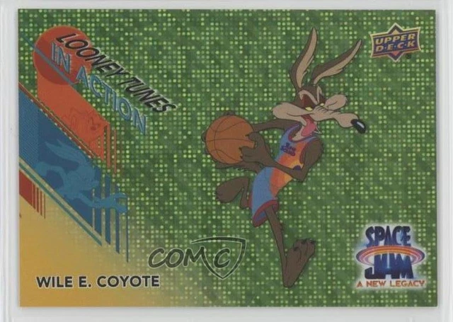 2021 SPACE JAM A New Legacy Looney Tunes en action vert néon Wile E ...