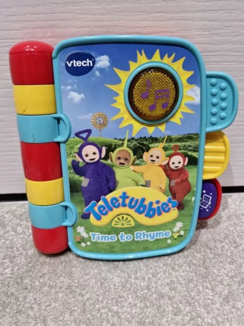 VTECH TELETUBBIES TIME to Rhyme Book Toy £12.00 - PicClick UK