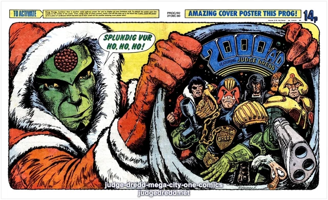 2000AD PROG 190-193 Strontium Doc Quince Case All 4 Comic Books 13 12 ...