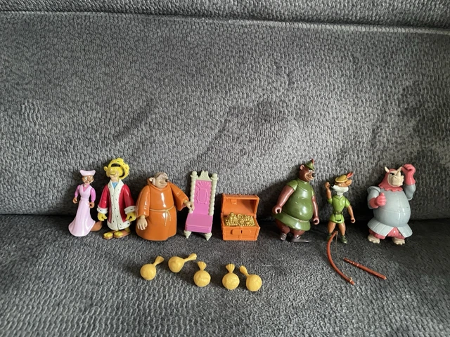 DISNEY HEROES ROBIN Hood Maid Marion Figures Rare £60.00 - PicClick UK