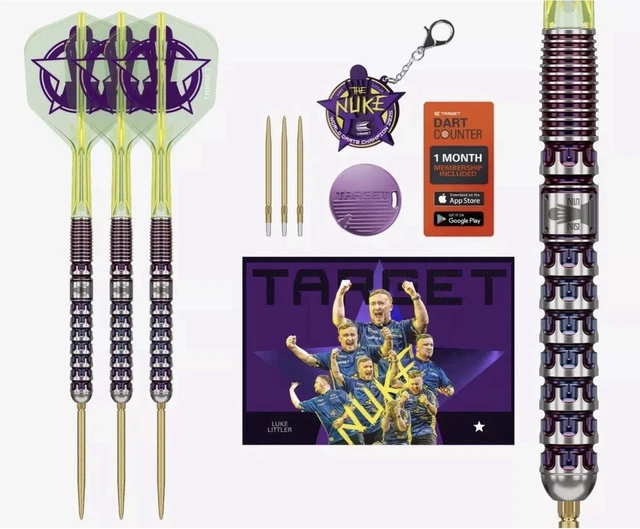 TARGET LUKE LITTLER 23g World Champion 2025 Edition 90% Tungsten SP ...
