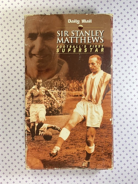 DAILY MAIL SIR Stanley Matthews: Football's First Superstar On VHS ...