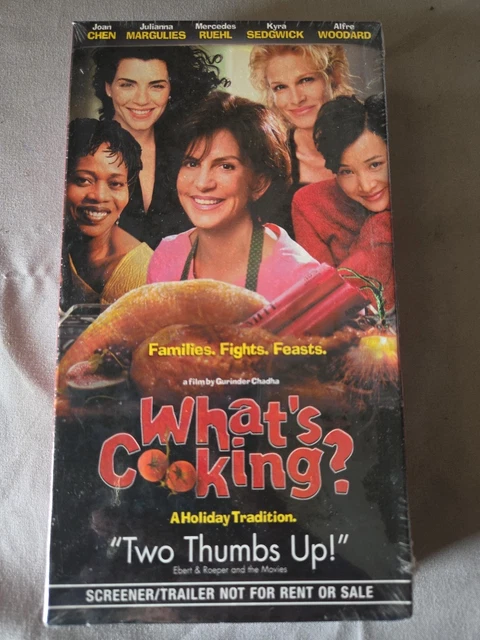 WHATS COOKING! VHS Screener Copy Sealed £7.20 - PicClick UK
