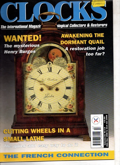 CLOCKS MAGAZINE VOL 21 number 13 25th Dec 1998 to 21st jan 1999 ...