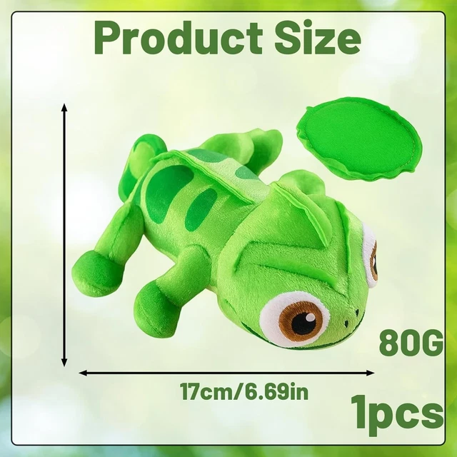 PASCAL TANGLED TOY, 2 Pack Chameleon Plush Dolls, Lizard Toys for Kids ...