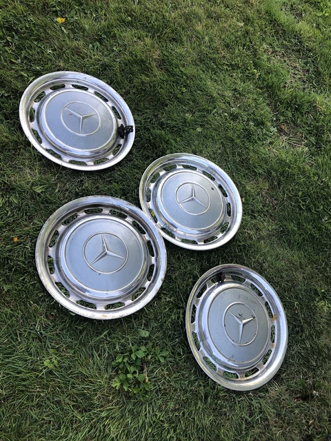 4 CLASSIC MERCEDES Wheel Trims Hub Caps 15 Inch £63.12 - PicClick UK