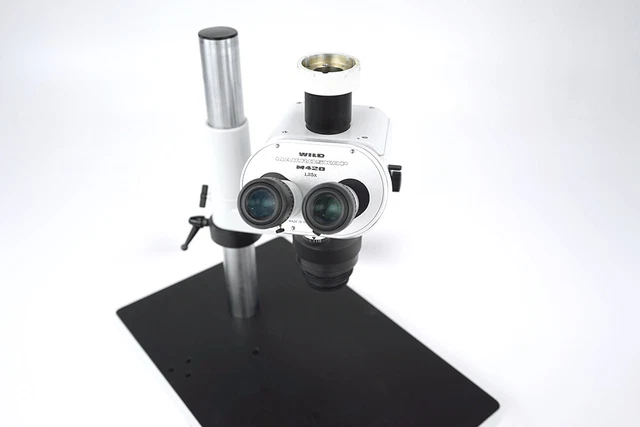 WILD HEERBRUGG M420 Zoom Stereo Macroscope Mikroskop Makroskop 10x/21B ...