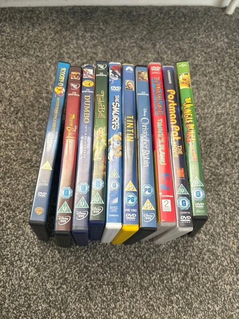 CHILDREN’S DVD BUNDLE x 10 all VGC EUR 2,84 - PicClick IT