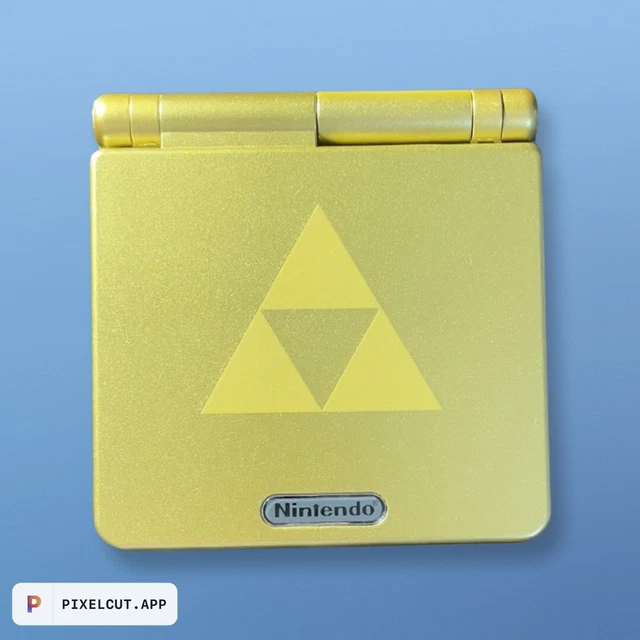NINTENDO GAME BOY Advance SP Legend of Zelda Gold Handheld System $150. ...