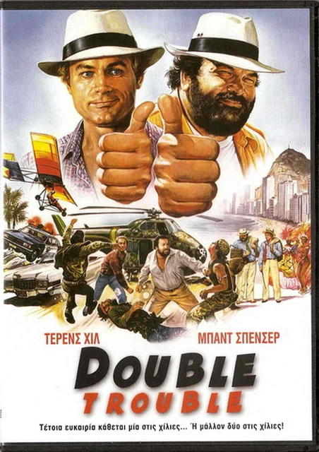 DOUBLE TROUBLE (TERENCE Hill, Bud Spencer, April Clough) (1984) ,R2 DVD ...