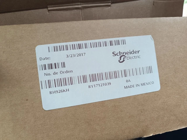 SCHNEIDER FOXBORO RH926KH , New!! Factura Invoice Garantía Envío Rápido ...