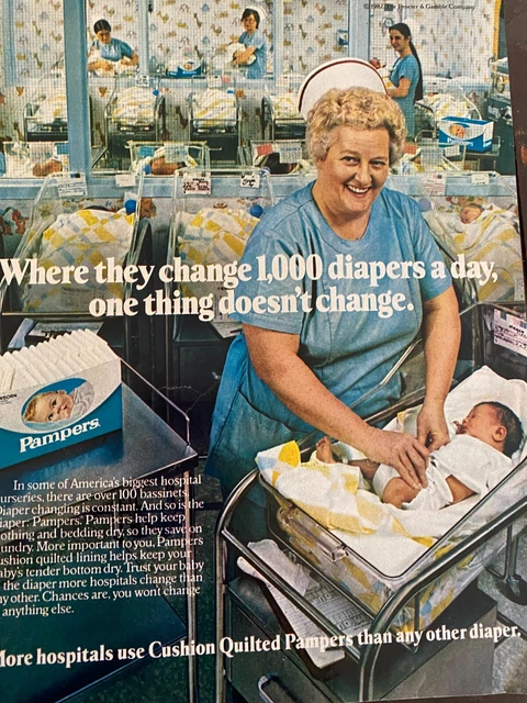 Vintage Pampers Diapers FOR SALE! - PicClick UK