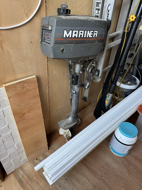 MARINER 2HP OUTBOARD Engine, 2 Stroke including complete Service Manual ...