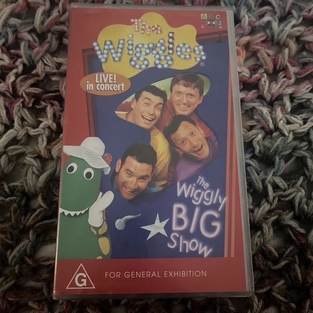 THE ORIGINAL WIGGLES Live In Concert The Wiggly Big Show VHS Tape 1999 ...