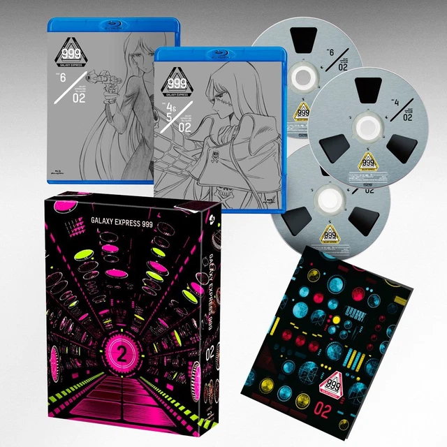 LEIJI MATSUMOTO 60TH Jubiläum Galaxy Express 999 Tv-Serie Blu-Ray BOX-2 ...