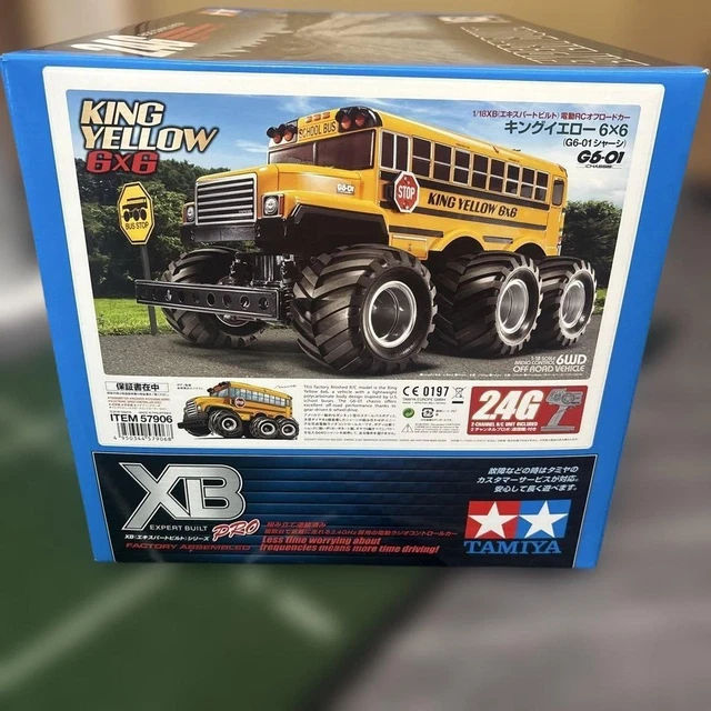 TAMIYA KING YELLOW 6X6 RC Car £537.89 - PicClick UK