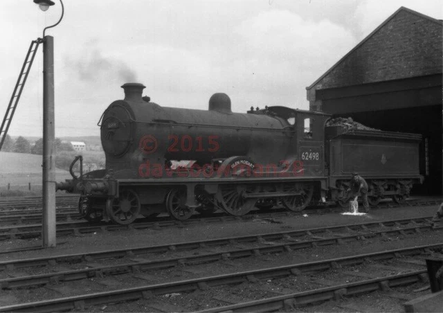 PHOTO LNER 62498 Glen Moidart Standing Outside Thornton Junction Shed ...