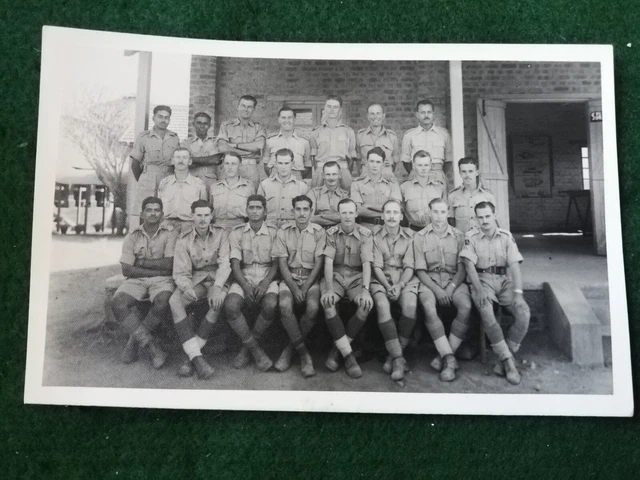 ORIGINAL WW2 PHOTOGRAPHS Of Royal Artillery Regiment Deolali Transit ...
