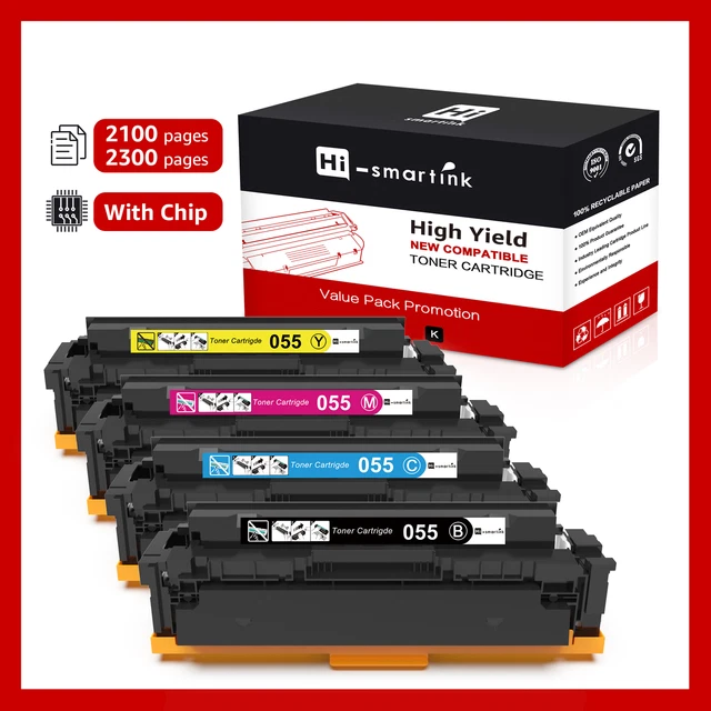 COMPATIBLE FOR CANON 055 Toner Color Imageclass MF743cdw MF741cdw MF746 ...