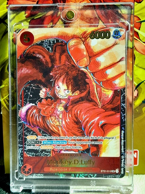 ONE PIECE TCG Monkey D. Luffy ST01-012 SR ENG EUR 10,00 - PicClick FR