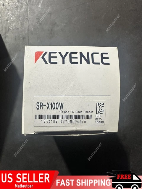 KEYENCE SR-X100W AUTOFOCUS 1d/2d Wide Field Code Reader $1,163.71 ...