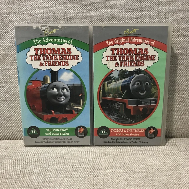 THOMAS AND THE TRUCKS + THE RUNAWAY - 2 x THOMAS THE TANK ENGINE VHS ...